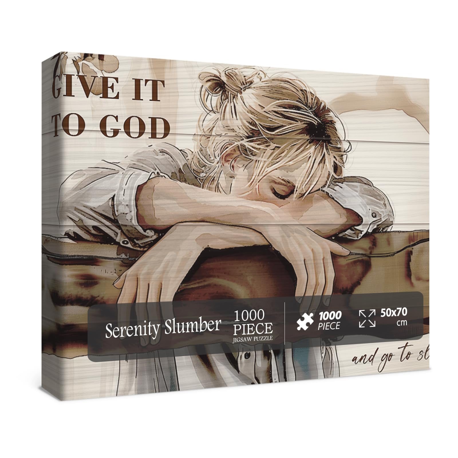 Christian Puzzles GodUMRT Puzzle 1000 Piece for Adults, Art Scripture ...