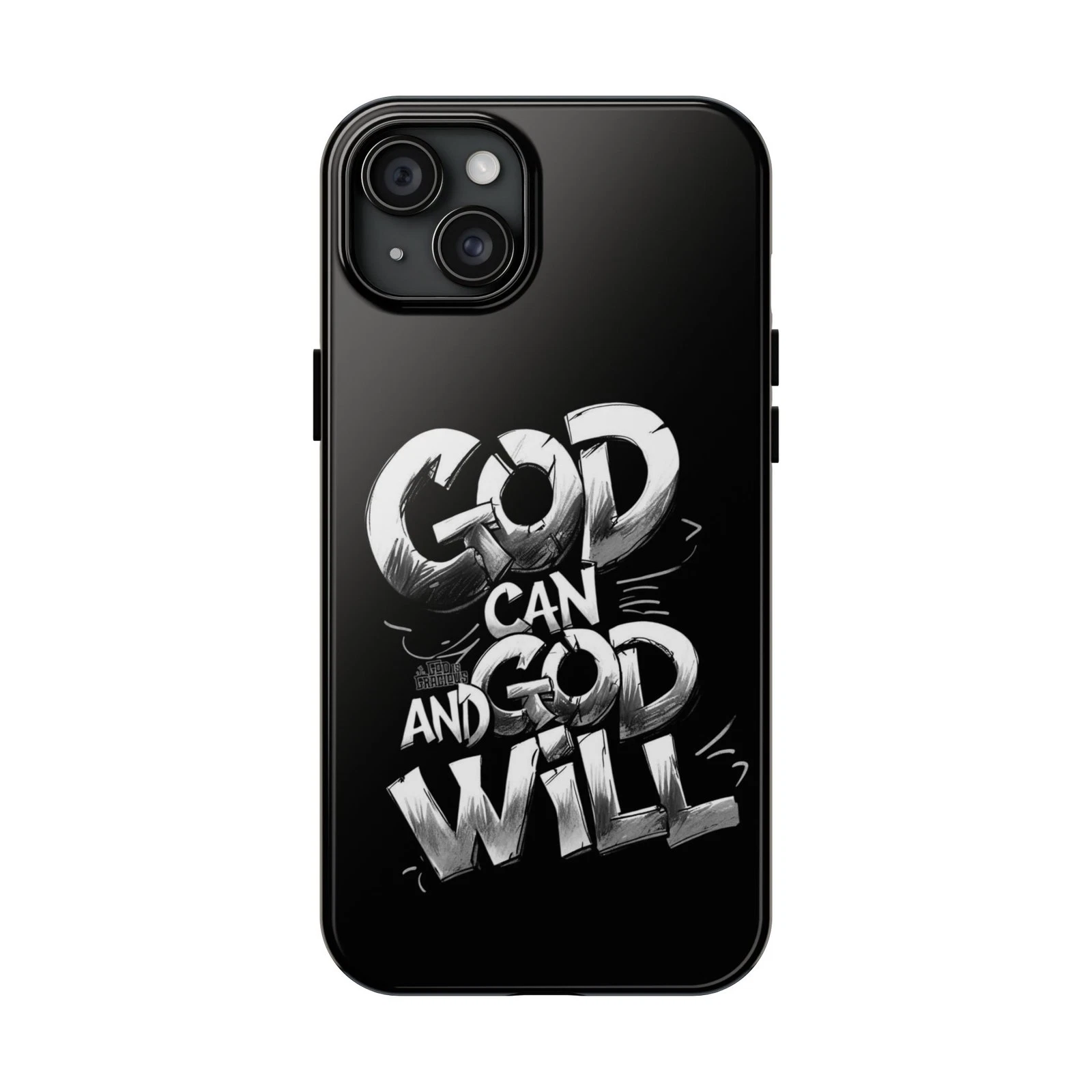 Christian Quote God Can and God Will Artwork Phone Case for iPhone 11 ...