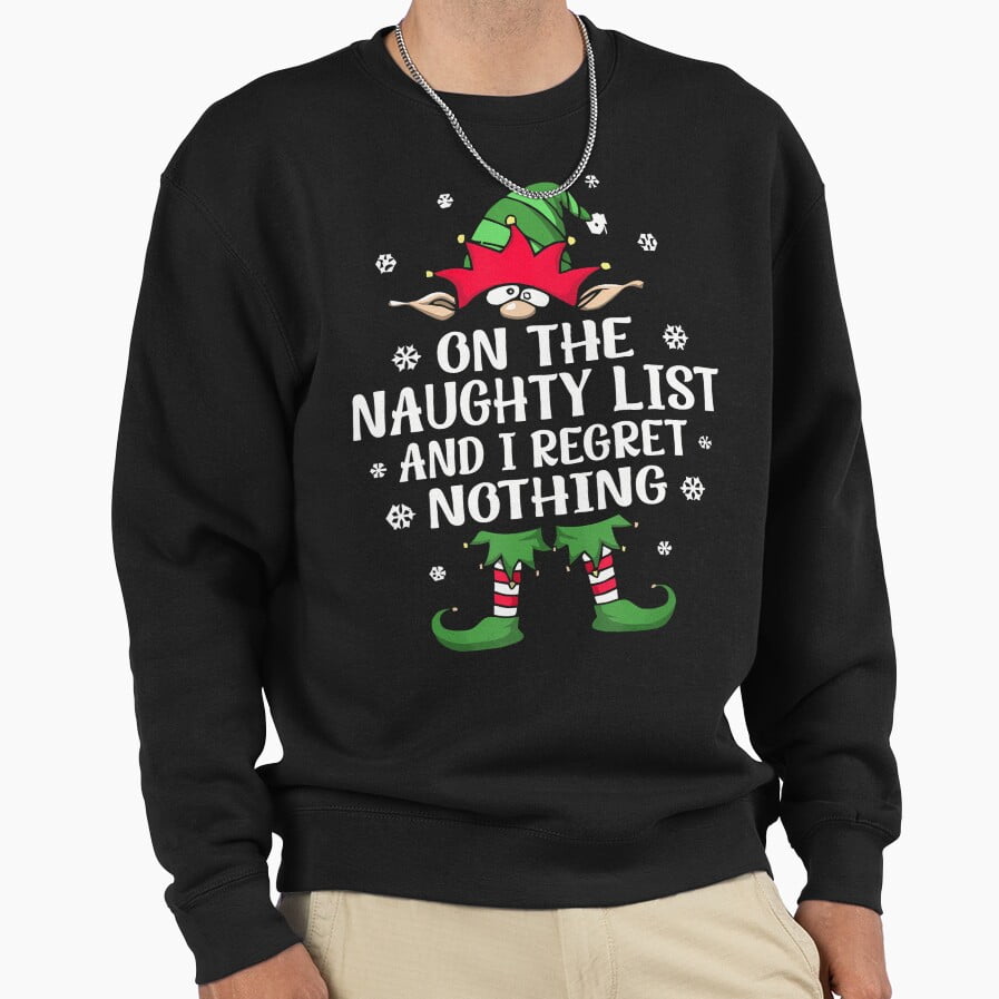 Christian Quote Humor 90s Happy Funny Graphic Unisex Sweatshirt Retro Holiday Art G26368, Up to ...