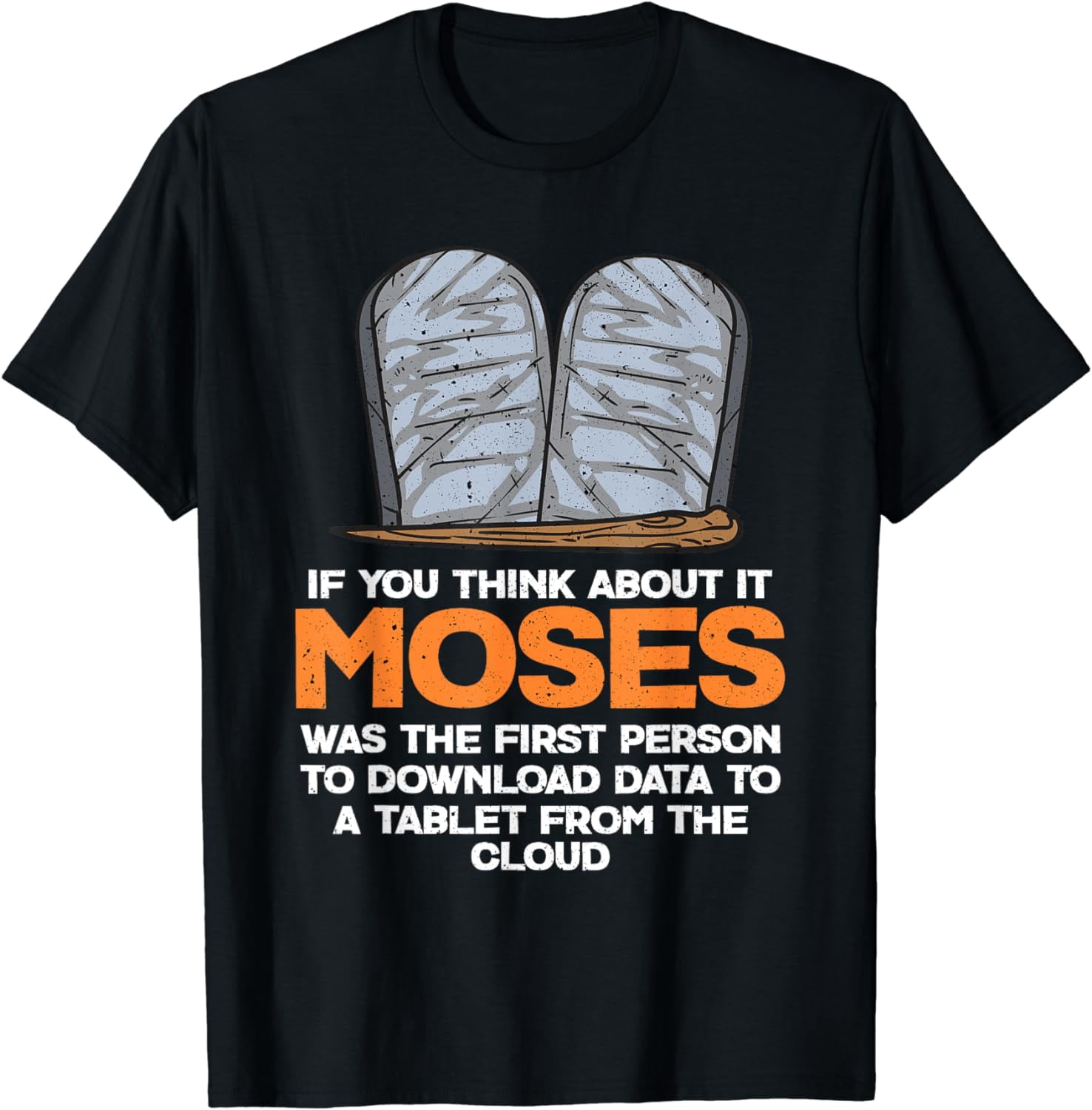 Christian Quotes If You Think About Moses Bible Religious T-Shirt ...