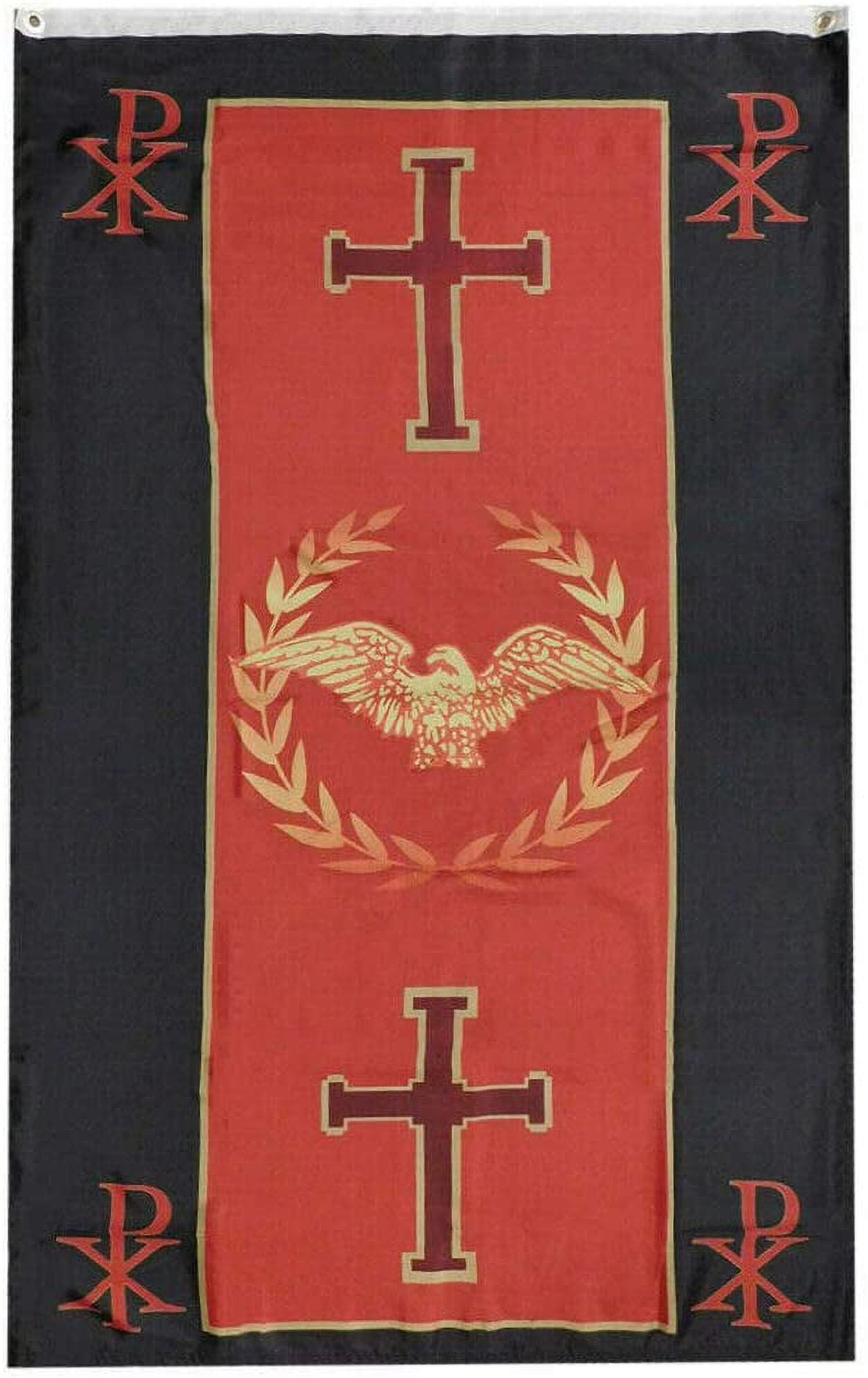 Christian Roman Empire SPQR 100D Woven Poly Nylon 3x5 3'x5' Flag Banner ...