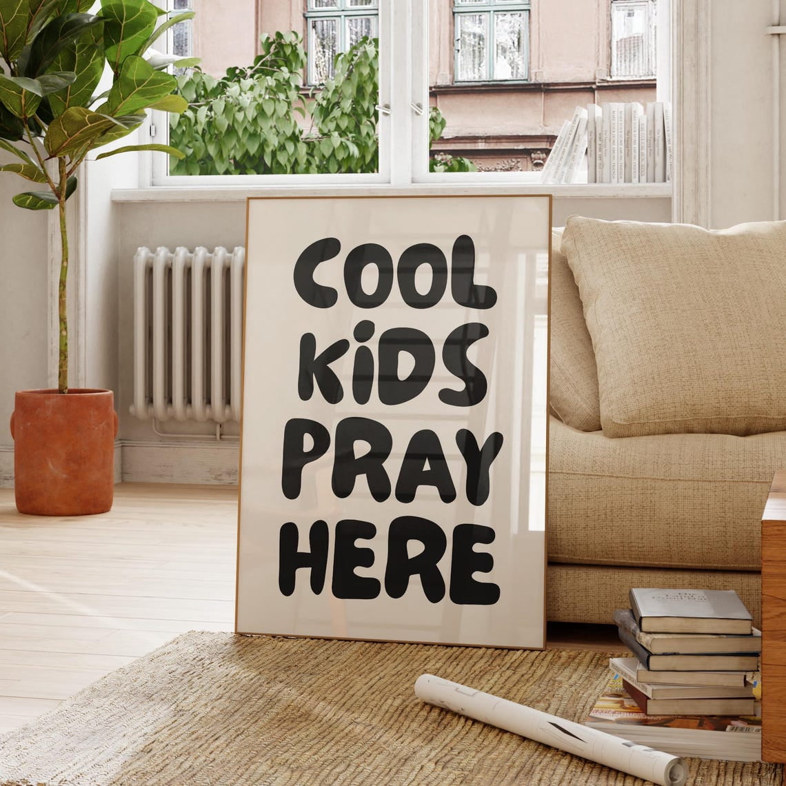 Christian Room Wall Art, Christian Nursery Decor, Bible Verse Print ...