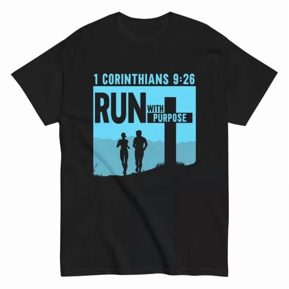 Christian Runner 'Run With Purpose' Perfect for Runners Tee, Unisex T ...