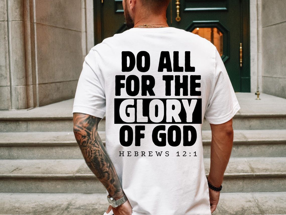 Christian Runner's Tee, Do All for the Glory of God Shirt, Unisex ...