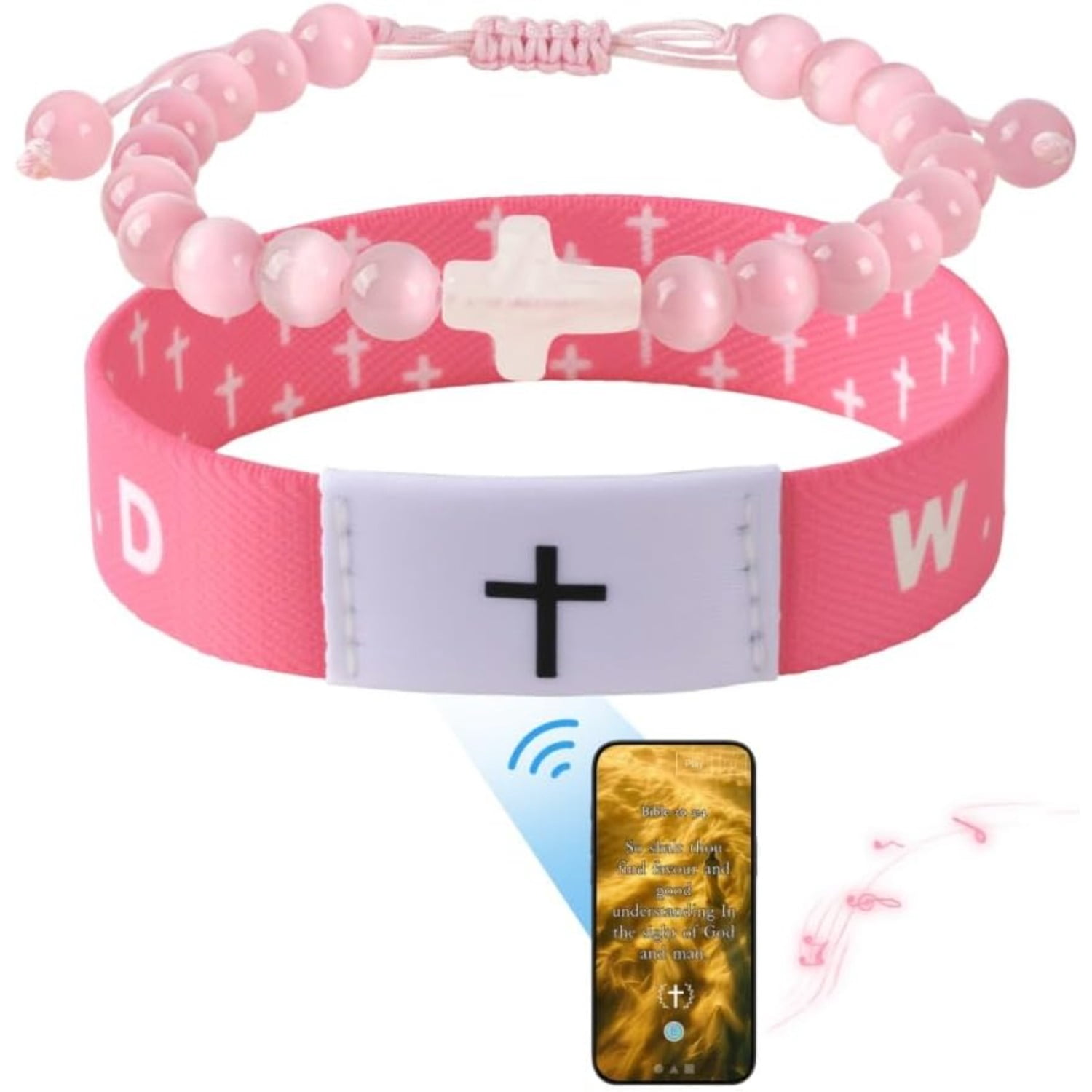 Christian Scripture Bracelets WWJD Bible Verse Scan Wristbands ...