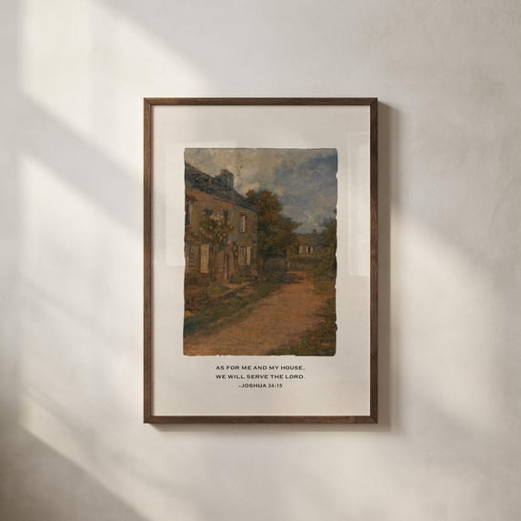 Christian Scripture Wall Art Print, Unframed Paper Poster 16x20in ...