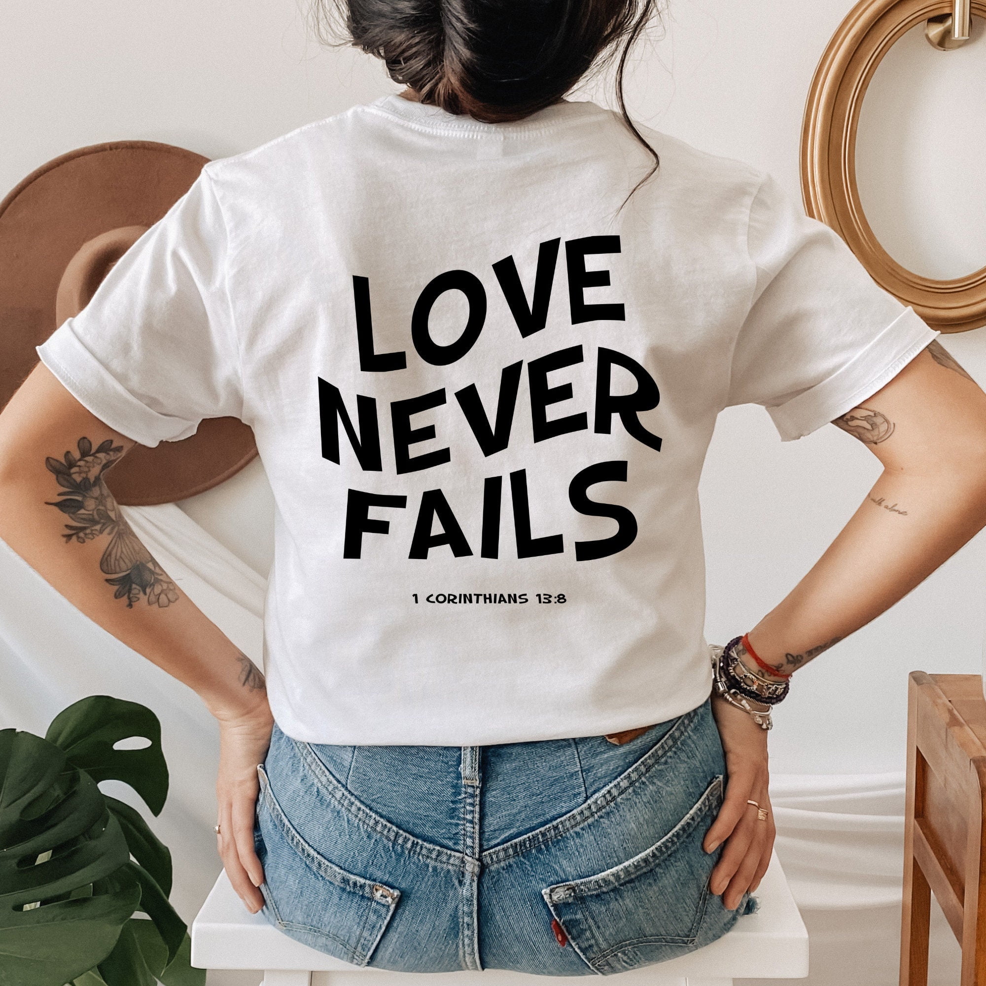 Christian Shirt Faith Based Shirt Bible Verse Shirt Christian ...