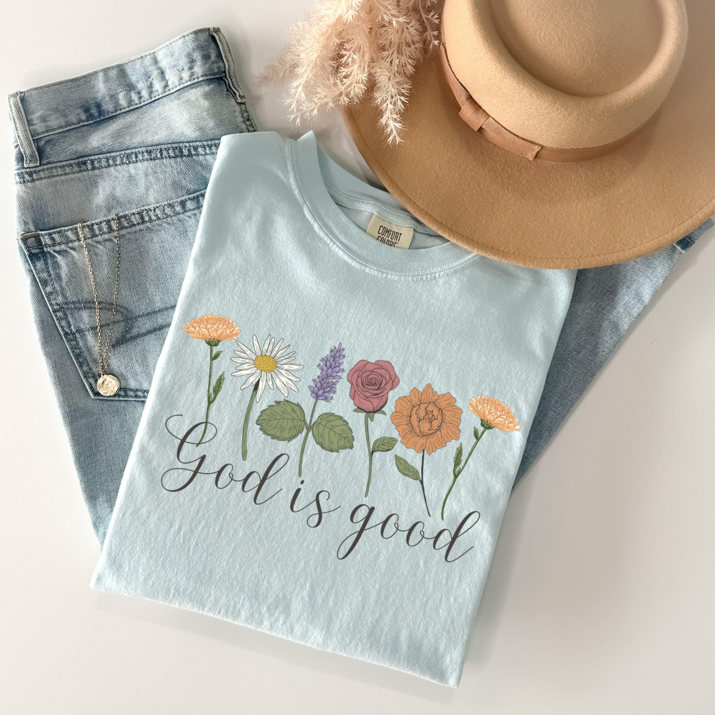 Christian Shirt, God is Good Shirt, Faithful Shirt, Jesus Bible Verse ...