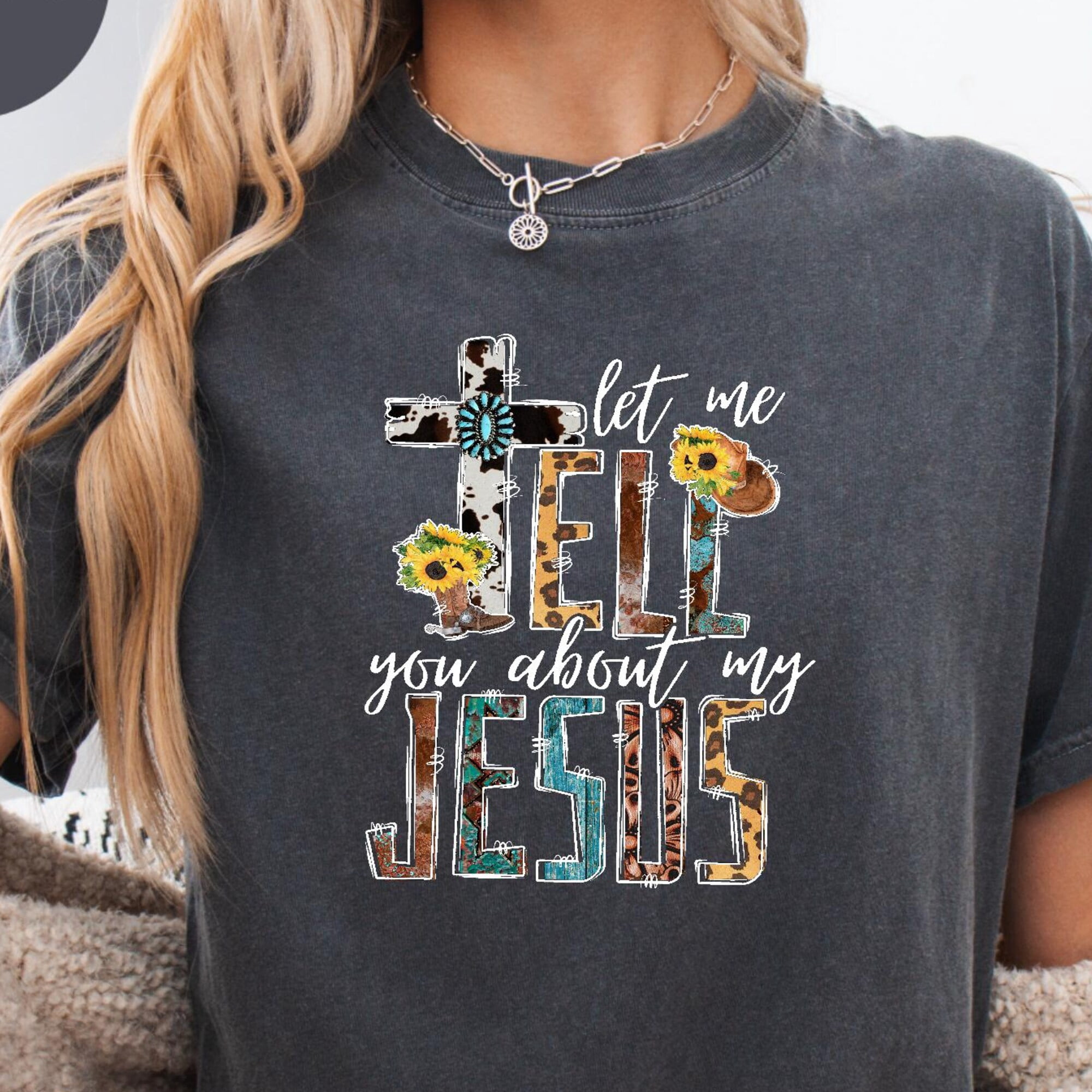 Christian Shirt Jesus Shirt Inspirational Tee Let Me Tell You About My ...