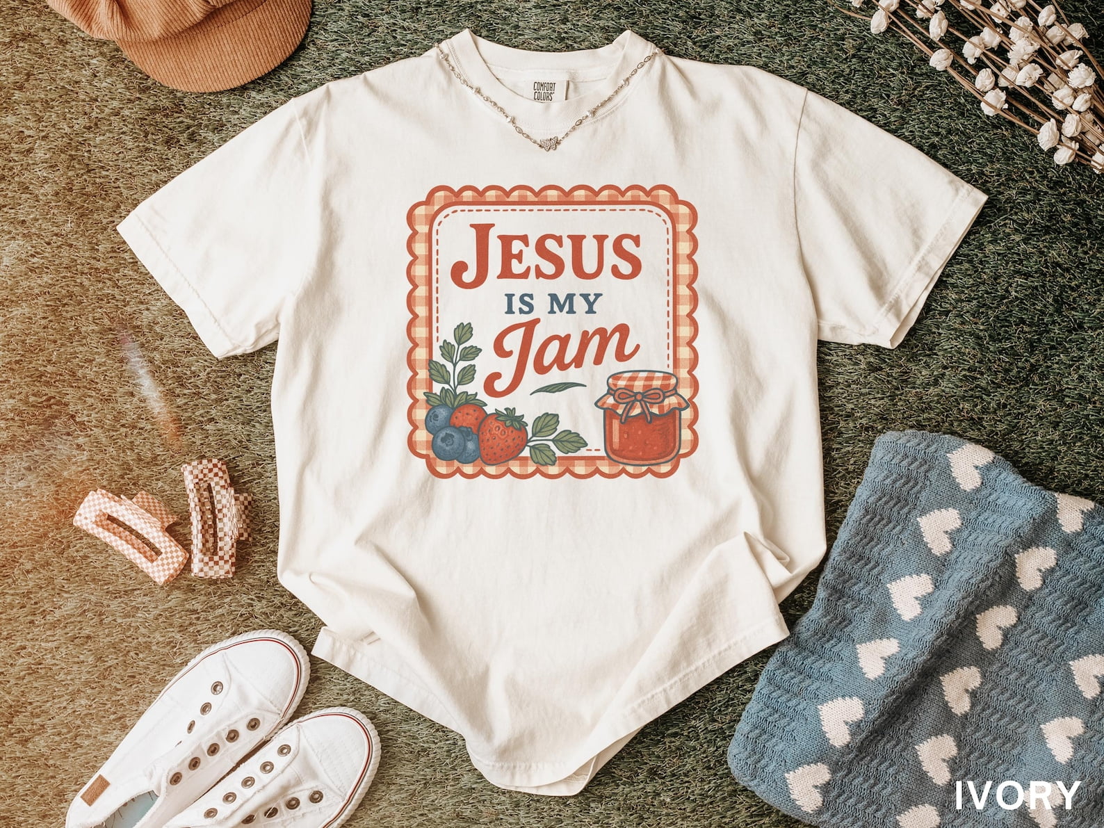 Christian Shirt, Jesus is my Jam Shirt, Jesus Tee, Bible Verse Shirt ...