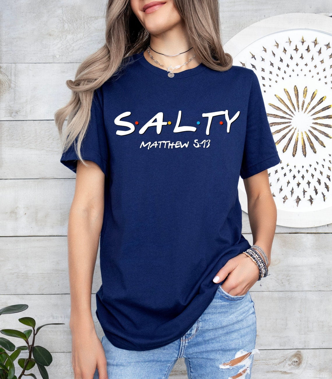 Christian Shirt, Salty Shirt, Church shirt, Jesus Tee, Religious Gift ...