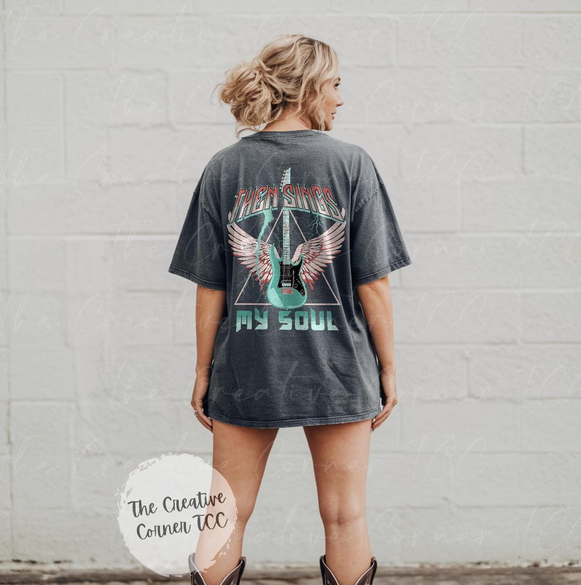 Christian Shirt Then Sings My Soul, Worship Clothing Bible Verse Tshirt ...