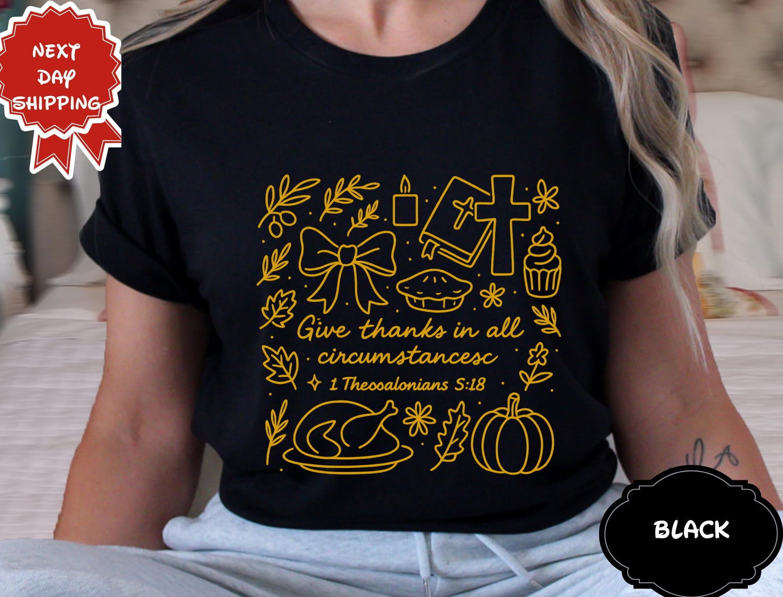 Christian Shirt, Thanksgiving Shirt, Bible Verse Clothes, Pumpkin ...