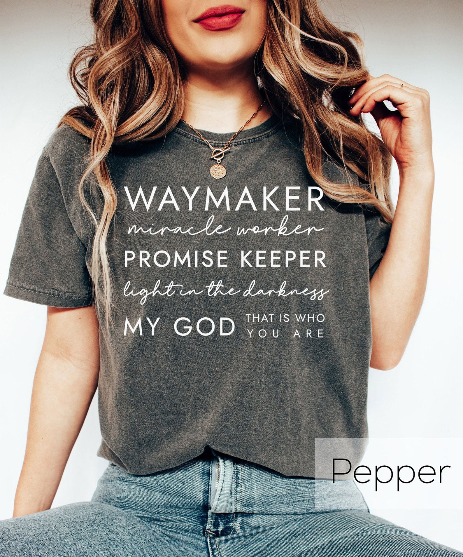Christian Shirt, Waymaker TShirt, Bible Verse Shirt, Religious Gift ...