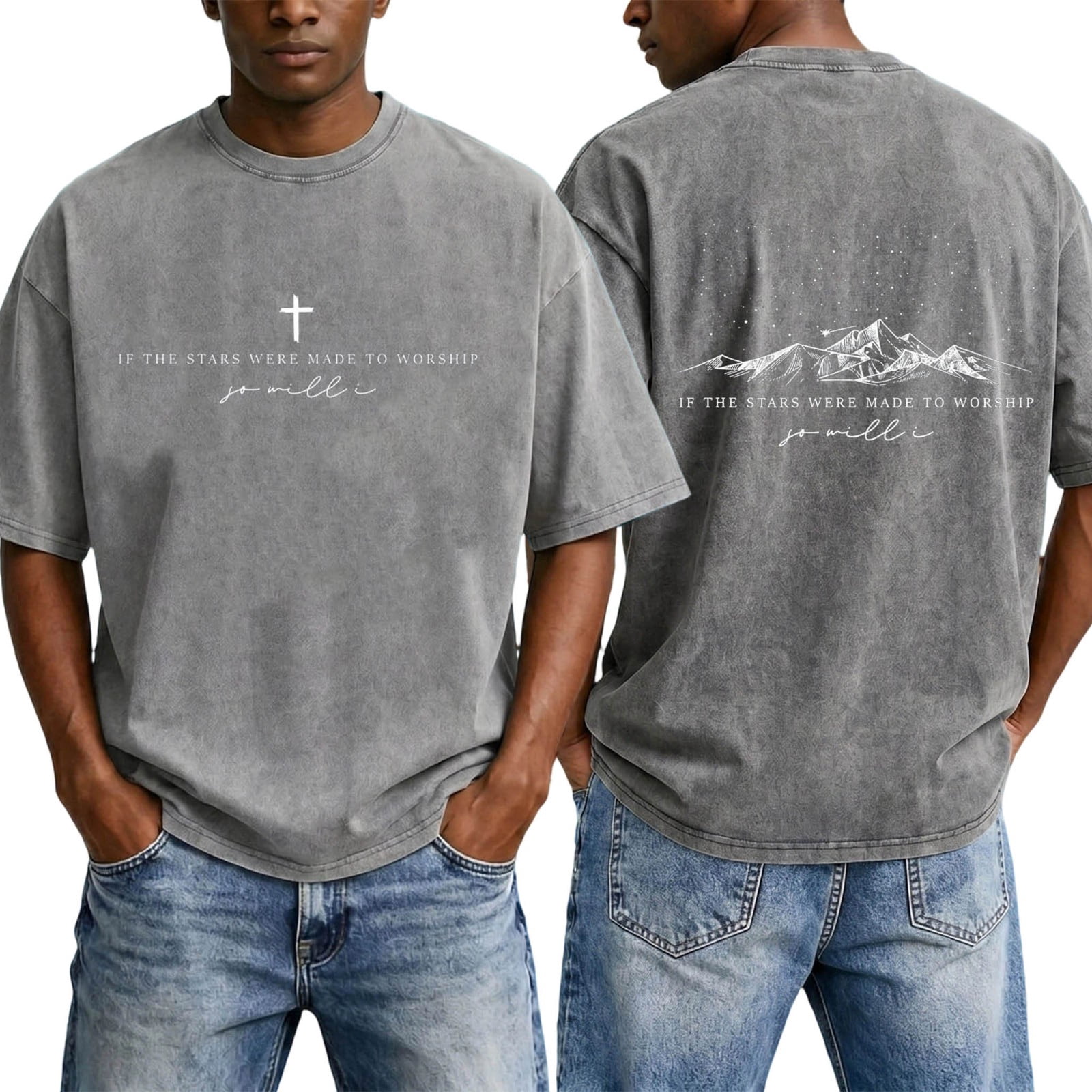 Christian Shirt for Men Women Faith Jesus Cross Bible Verse Shirts ...