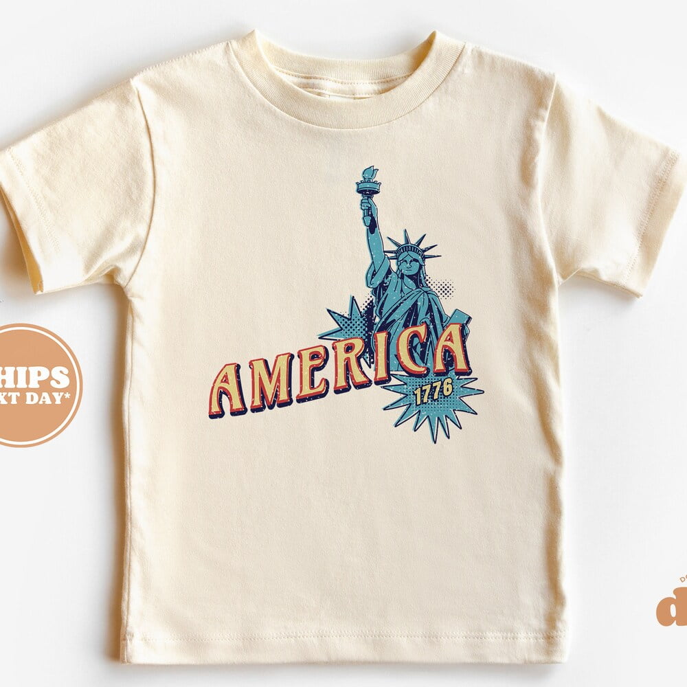 Christian Shirts For Kids - Jesus Shirt - America With Liberty Statue ...