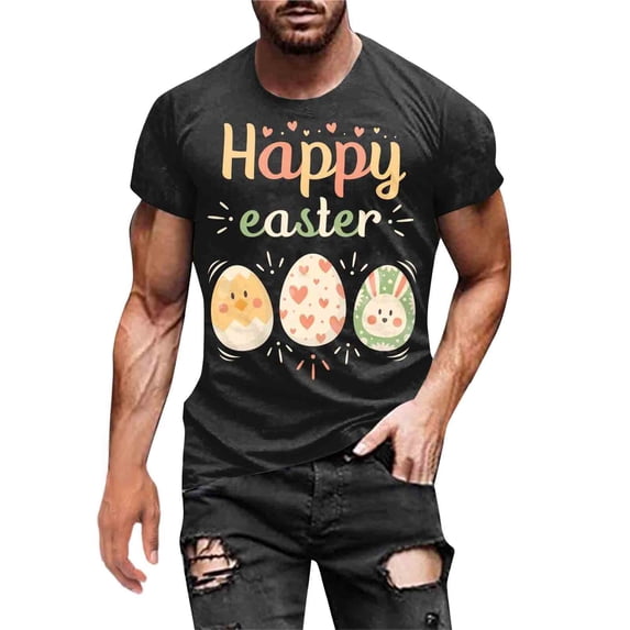 Christian Shirts for Men Fashion Digital 3D Printed Short Sleeve Base ...