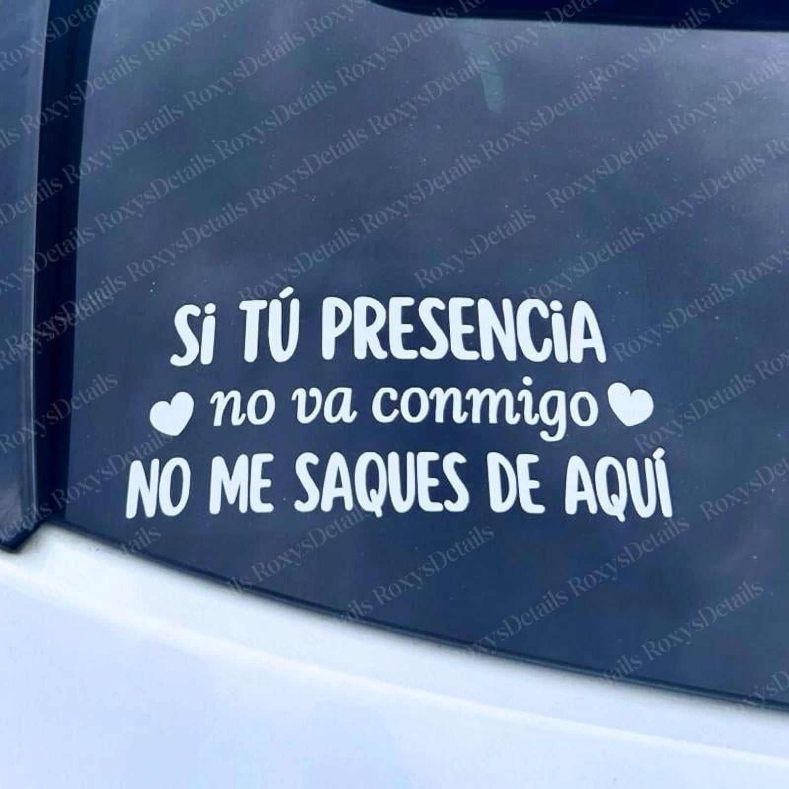 Christian Si Tu Presencia Sticker - No va conmigo No Me Saques De Aquí ...
