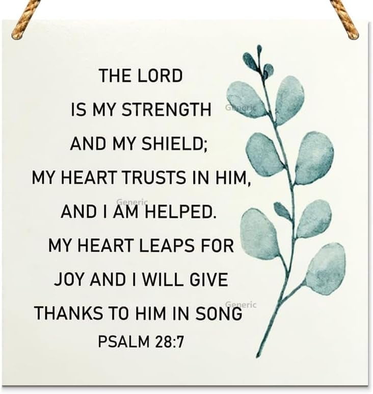 Christian Sign Wood Plaques Décor Religious Wood Sign Art Signs ...