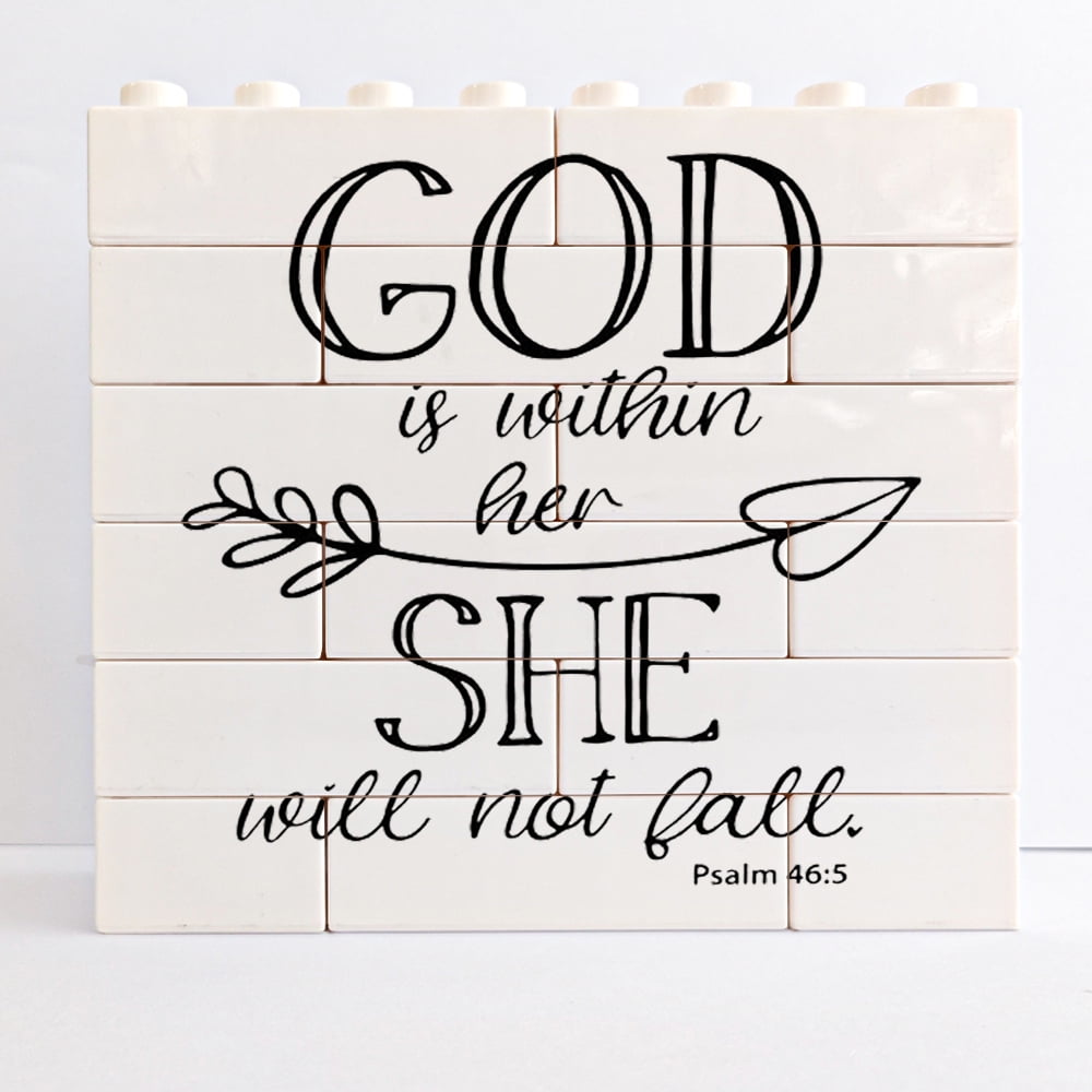 Christian Signs Inspirational Rustic Farmhouse Religious Office Decor ...