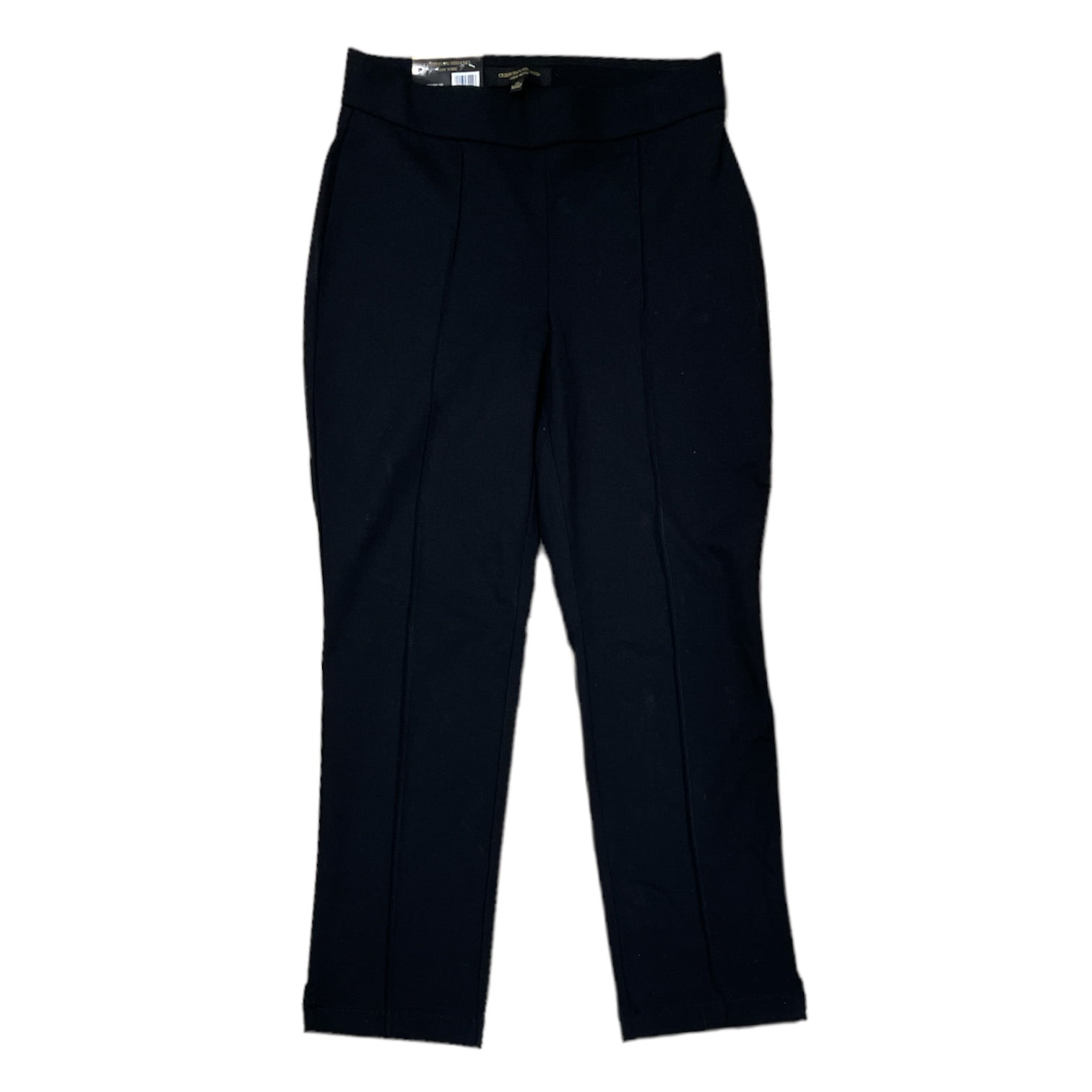 Christian Siriano New York Women's Cropped Pull On Ponte Pant (Black ...