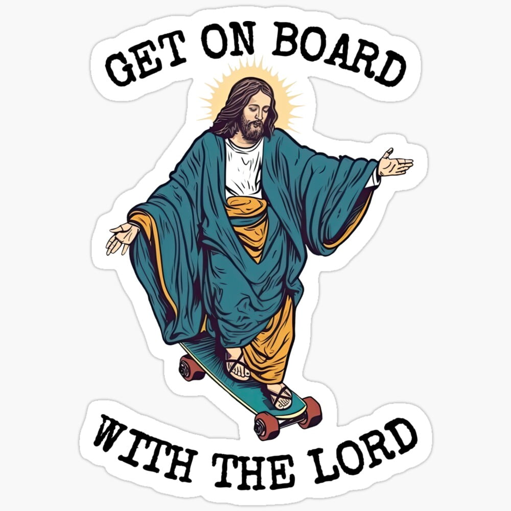 Christian Skateboarding Get On Board With The Lord Jesus Skating ...