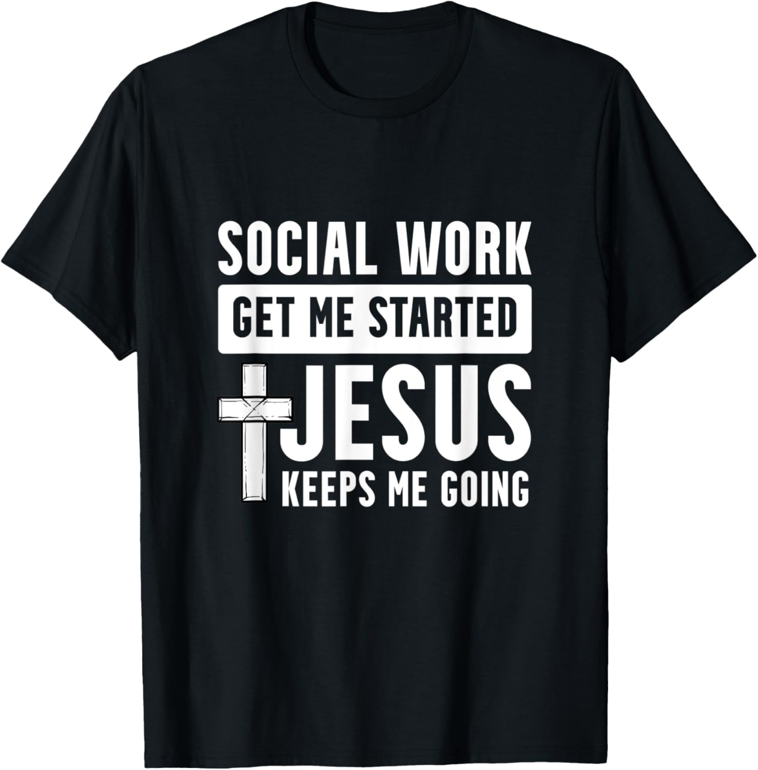 Christian Social Worker Social Work Quote For Women T-Shirt - Walmart.com