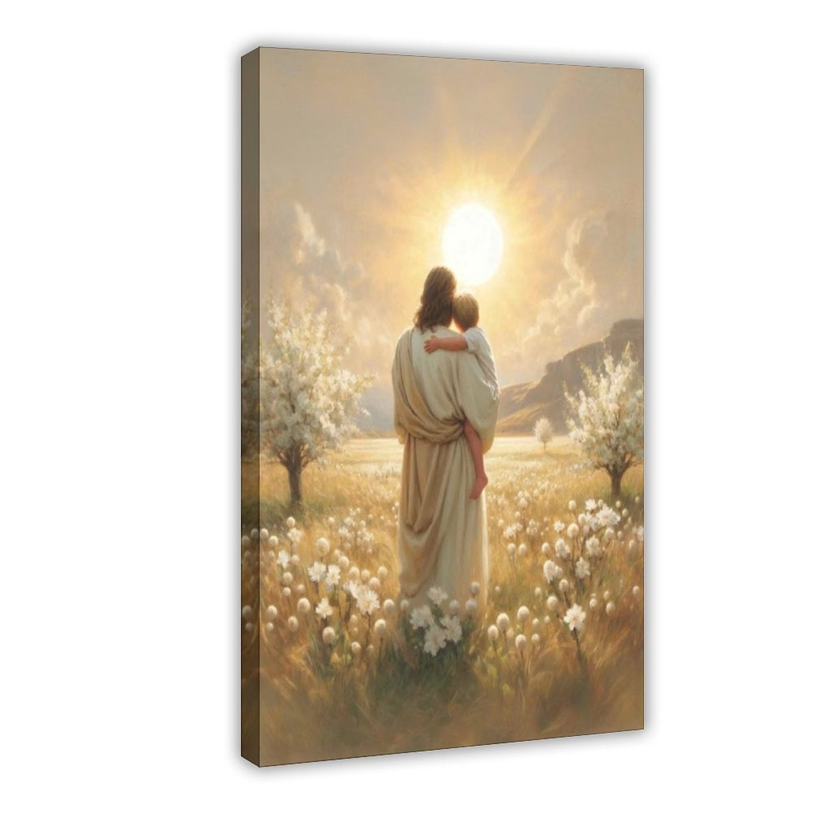 Christian Sunrise Christian Art Prints Christ with Children Jesus ...