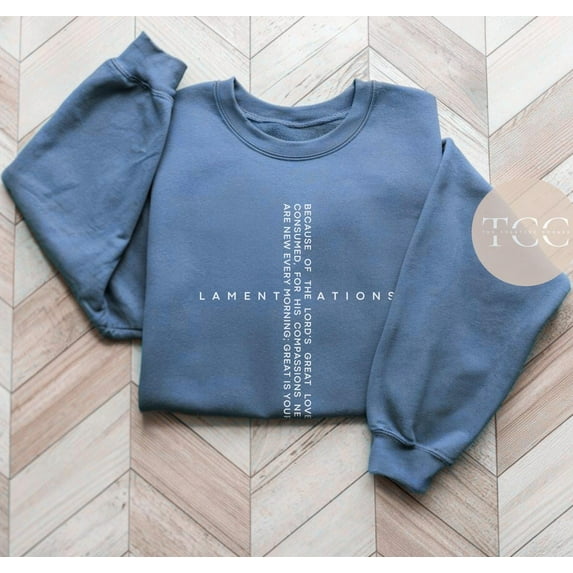 Christian Sweatshirts, Women'S Crewnecks, Faith Apparel, Jesus Cross ...