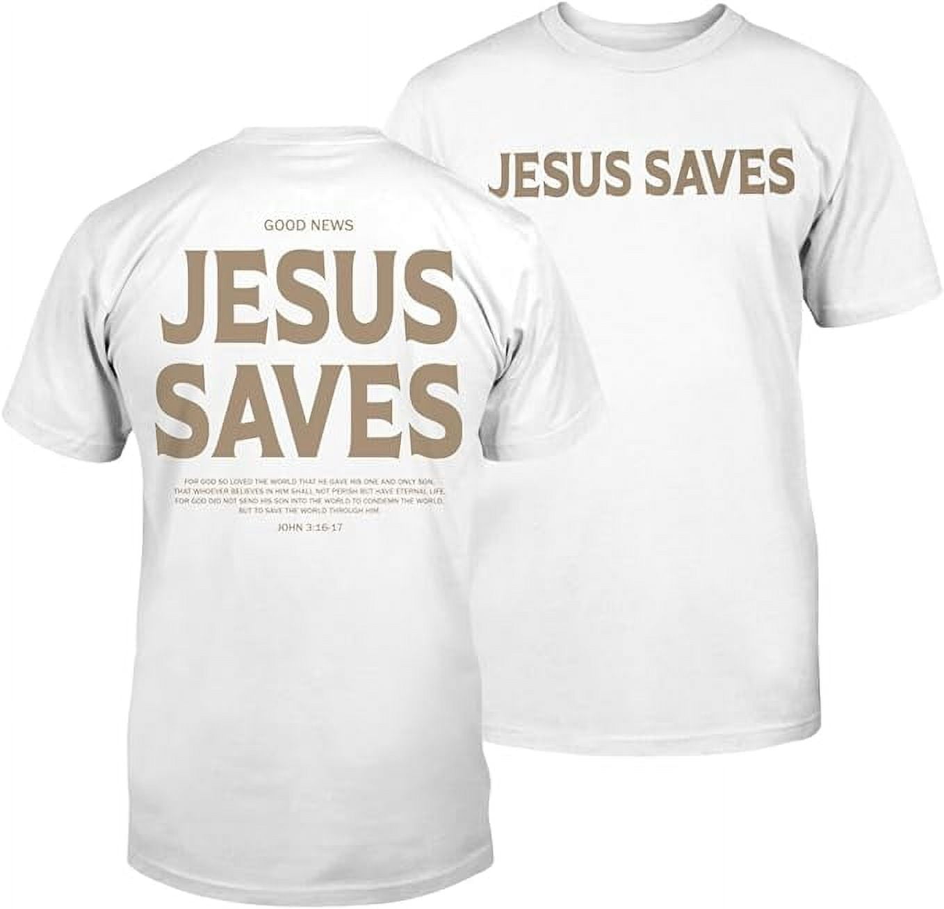Christian T-Shirt, Christian Tee Shirts for Men Jesus Saves, Jesus Saves Christian Faith Shirt ...