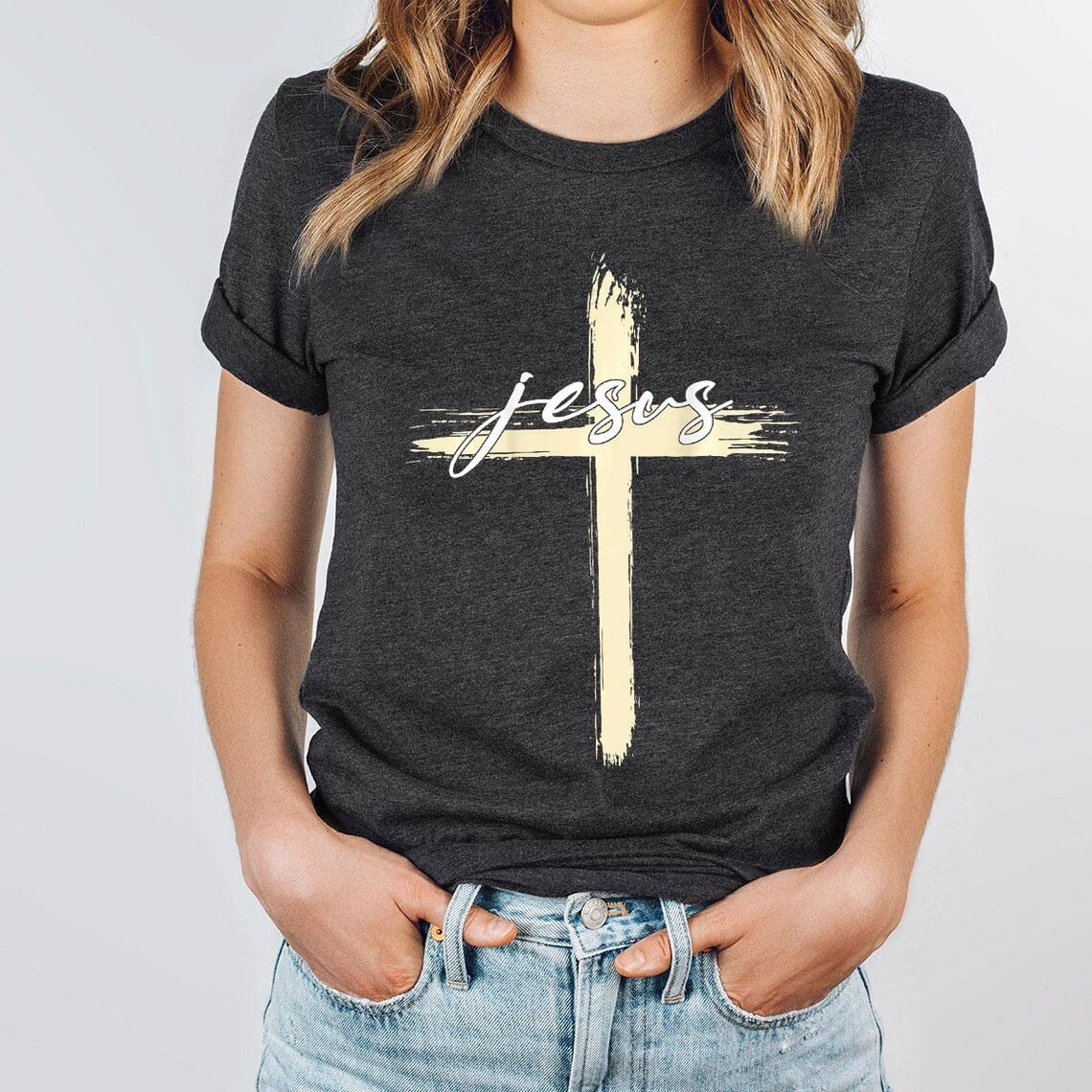 Christian T-Shirt, Jesus Shirt, Jesus Cross Shirt, Church Shirts ...