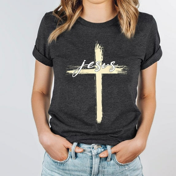 Christian T-Shirt, Jesus Shirt, Jesus Cross Shirt, Church Shirts ...