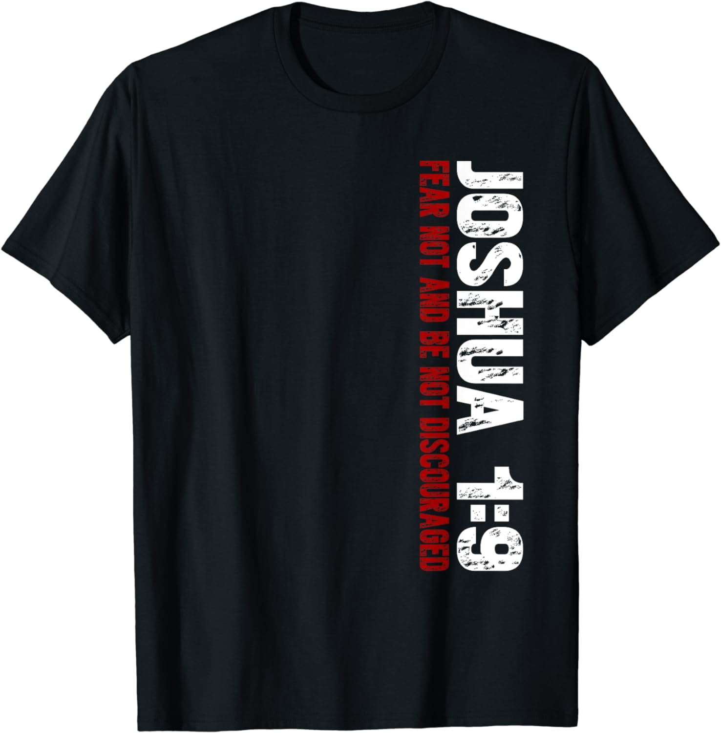 Christian T-Shirt Joshua 1:9 - Walmart.com
