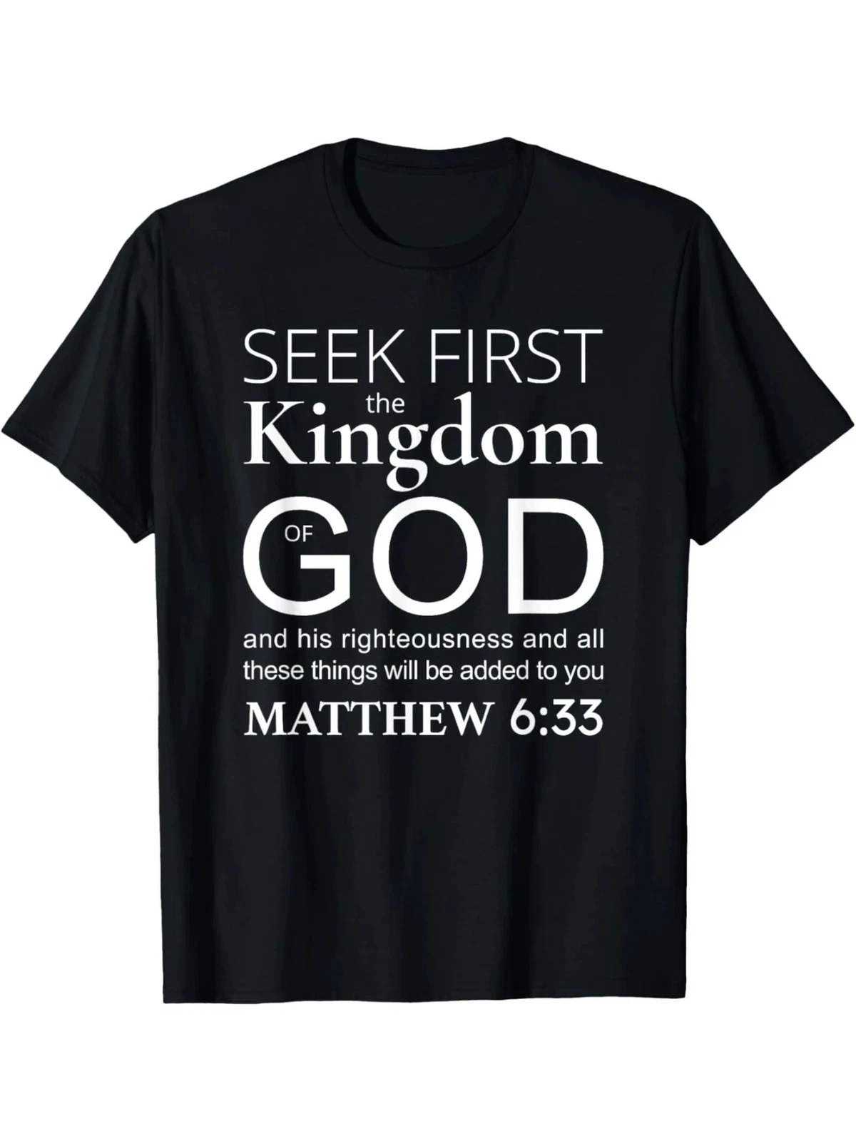 Christian T-Shirt With Joshua 1:9 Bible Verse , All Sizes S-5Xl ...