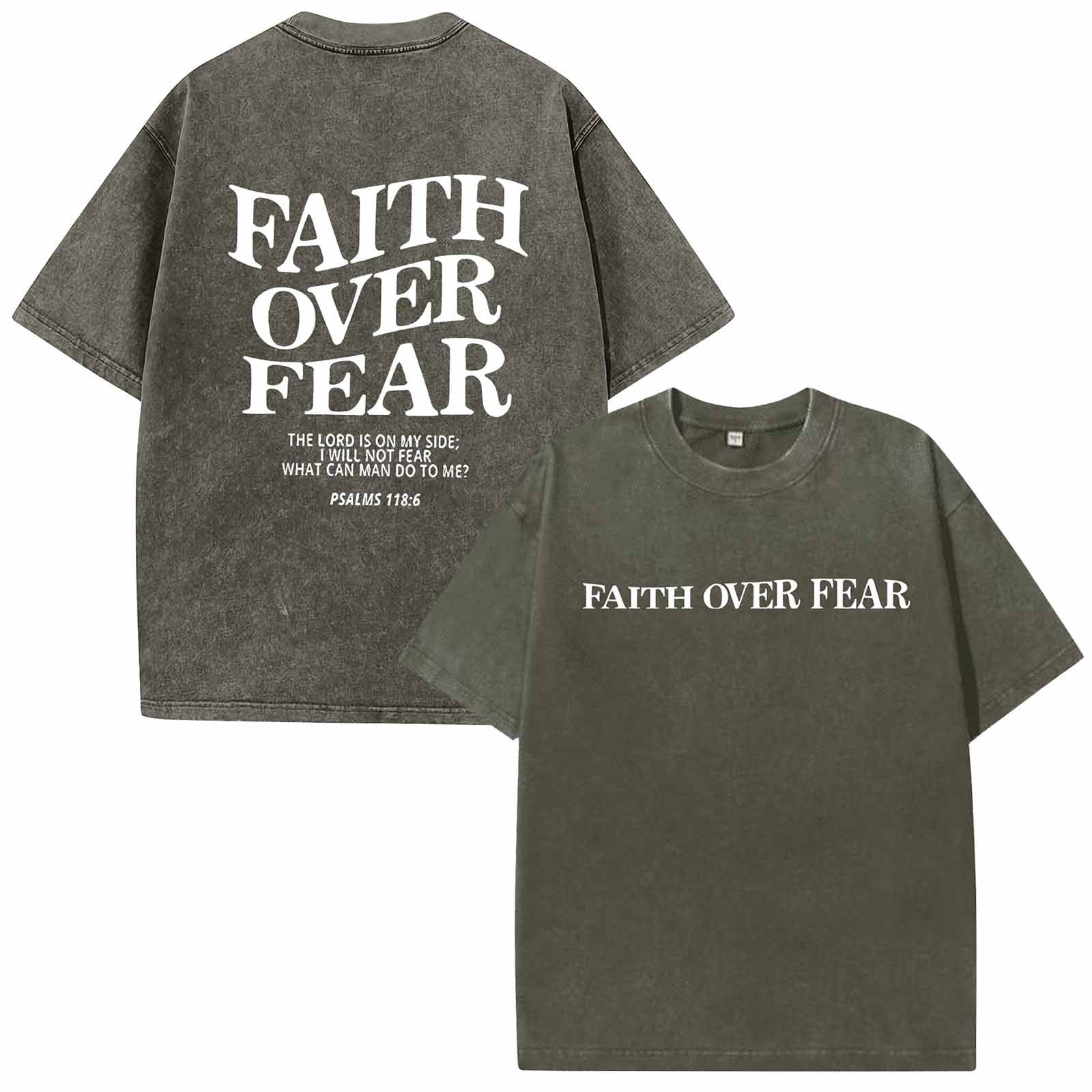 Christian T-Shirts Mens Oversized Christian Shirts God Faith Jesus ...