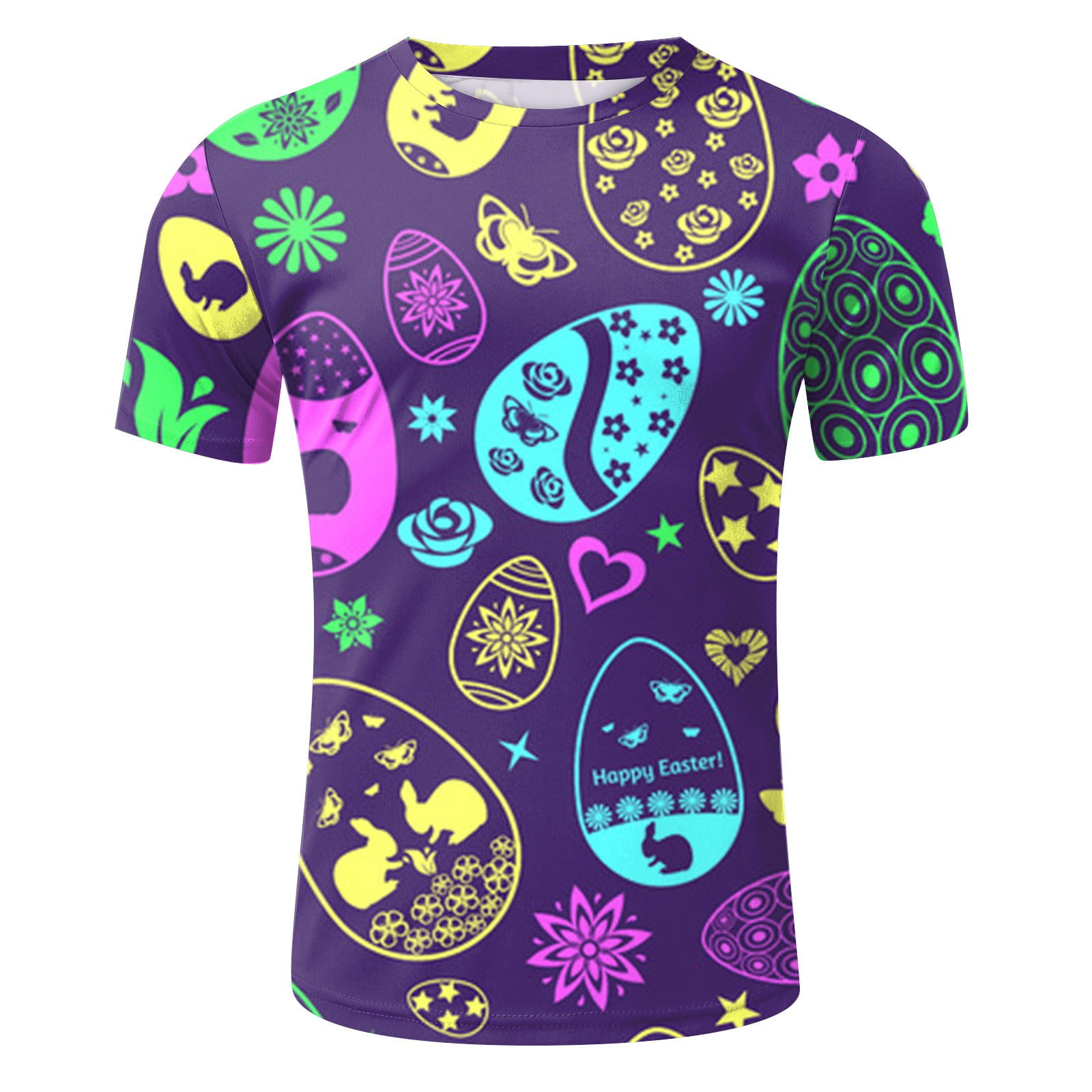 Christian T Shirts for Men Digital 3D Printed Short Sleeved Lapel ...