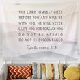 Christian Tapestry for Bedroom, Inspirational Bible Verse Tapestry Wall ...
