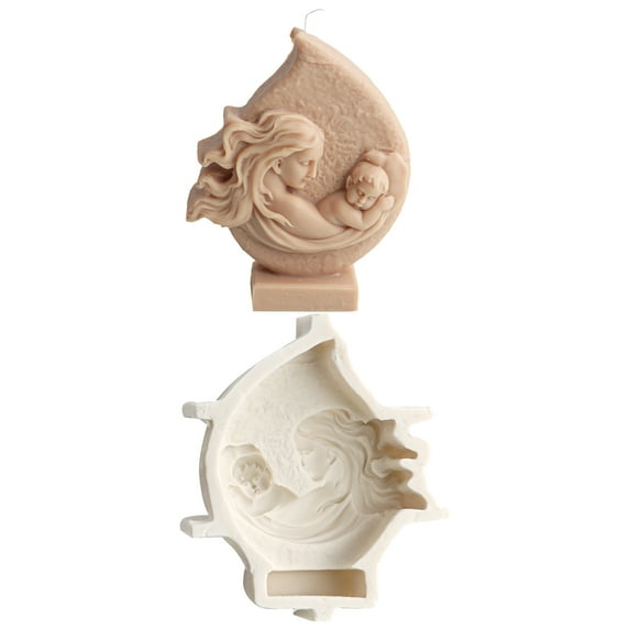 Christian Theme Silicone Mold Moulds Resin Statues Moulds Silicone ...