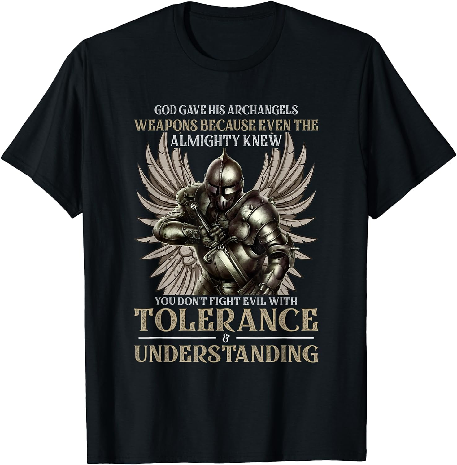 Christian - Tolerance & Understanding - Christian T-Shirt - Walmart.com