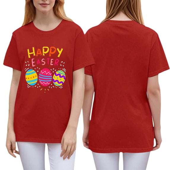 Christian Top for Women Print Short Sleeve Loose Jesus Shirt for Women ...