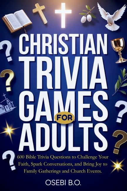 Ultimate Trivia Challenge Christian Trivia Games for Adults: 600 Bible ...