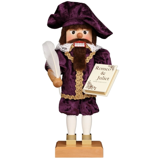 Christian Ulbricht Premium Nutcracker - William Shakespeare - Walmart.com