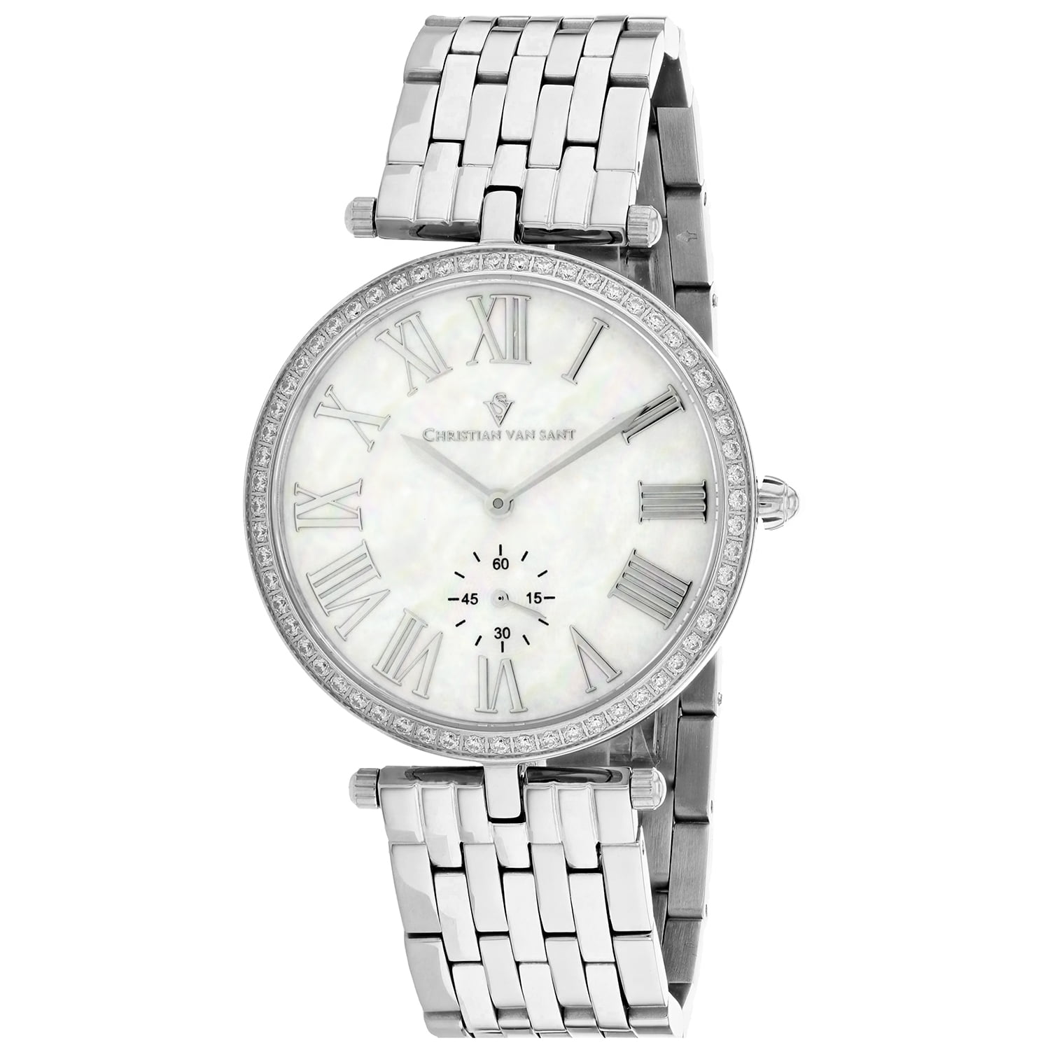 Christian Van Sant Women's Hush Mother of pearl Dial Watch - CV0290 ...