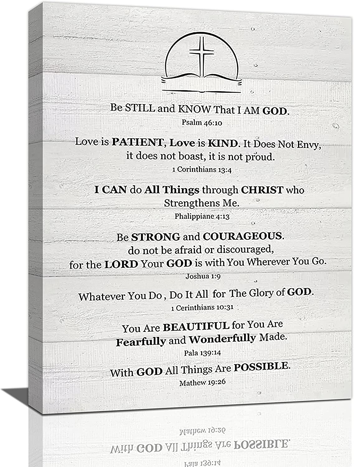 Christian Wall Art Bible Verse Canvas Painting Prints Christian ...