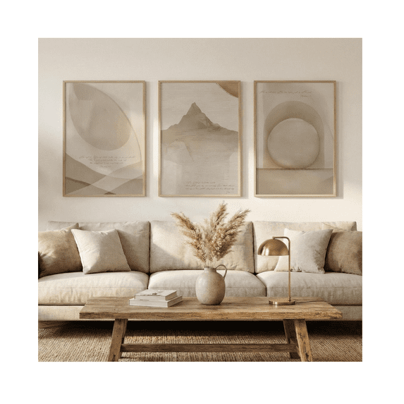 Christian Wall Art Bible Verse Prints Set 3 Unframed Paper Print 12x18 ...