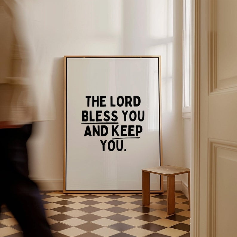 Christian Wall Art Catholic Art With Scripture Wall Art Aesthetic Room ...