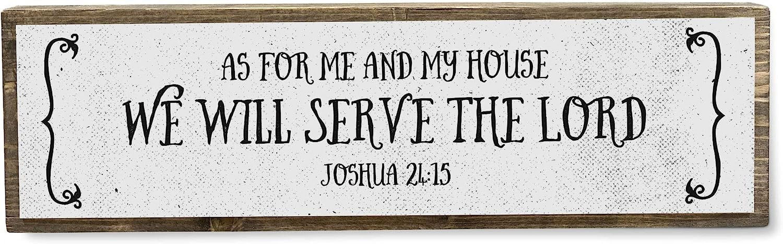 Christian Wall Art - As for Me and My House Wall Décor – Beautiful ...