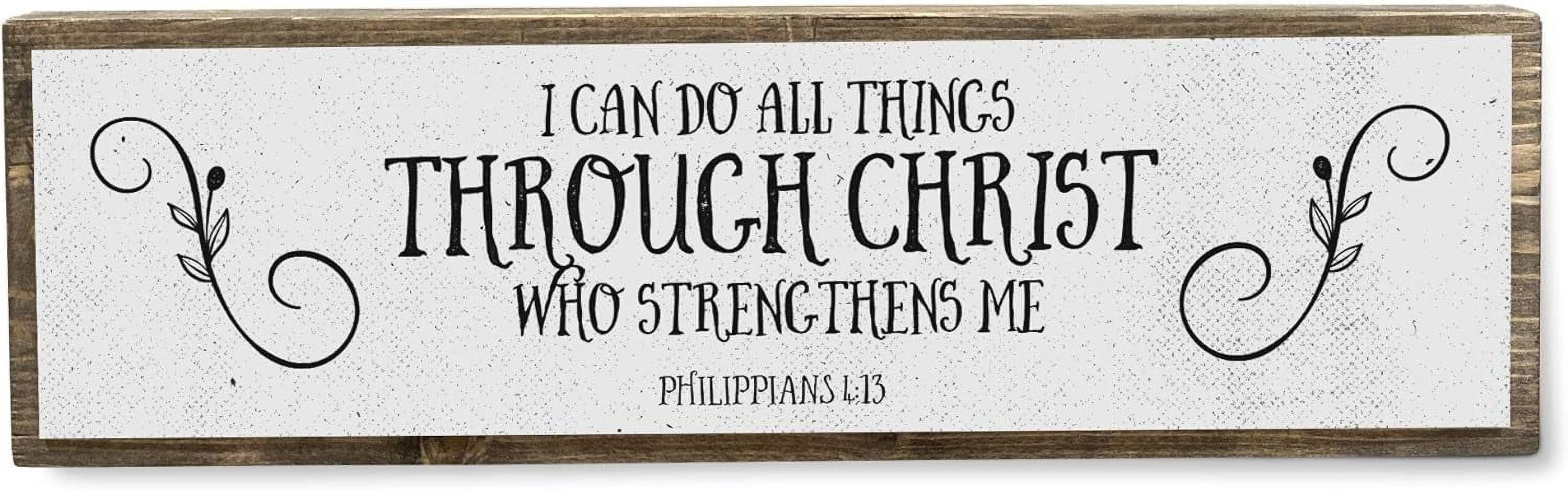 Christian Wall Art - I Can Do All Things Through Christ Who Strengthens ...