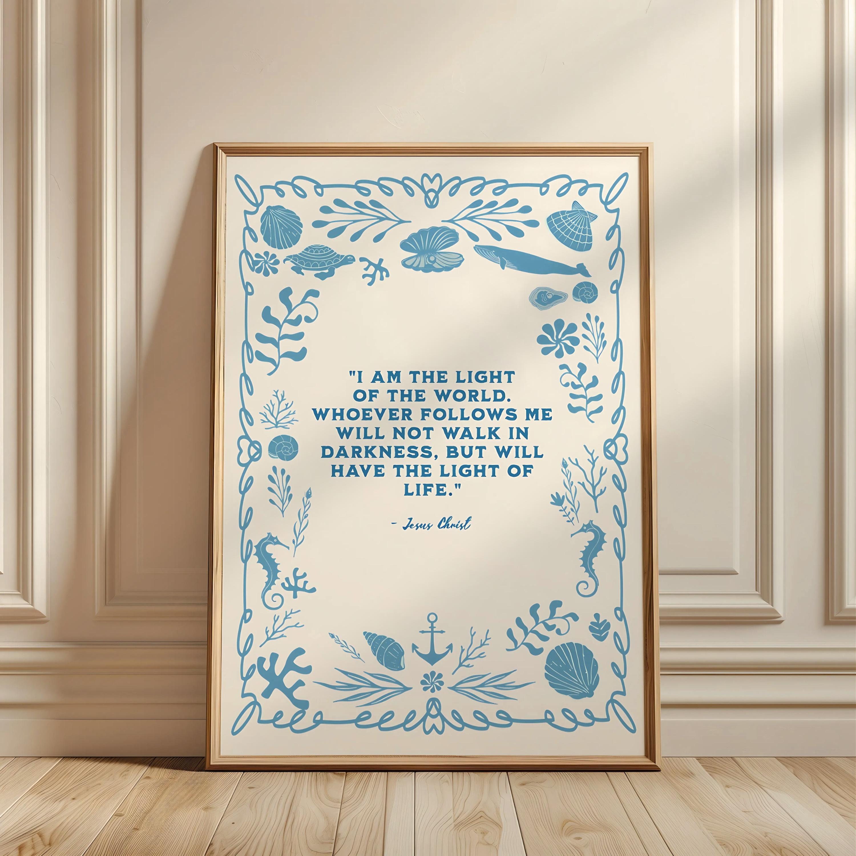 Christian Wall Art, Modern Christian Art, Scripture Wall Art, Wall Art ...
