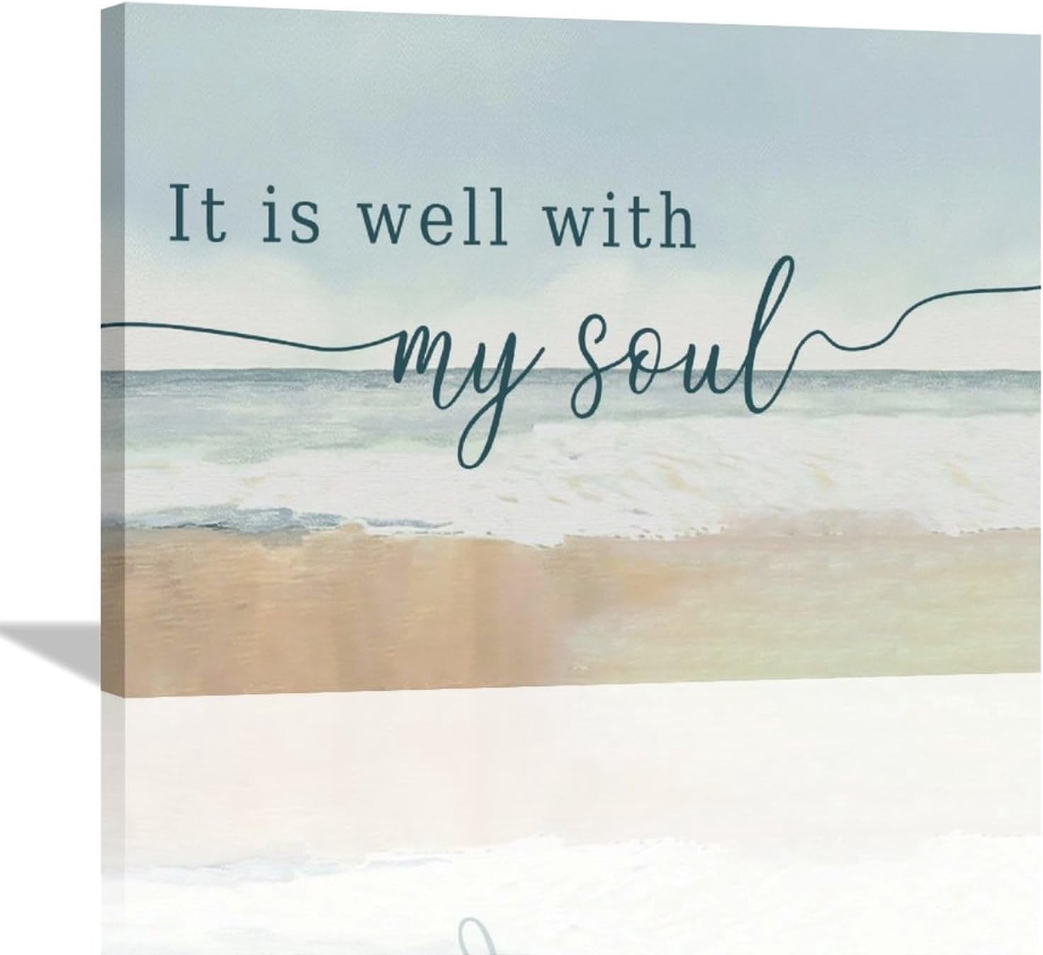 Christian Wall Art It Is Well With My Soul Pictures Wall Decor Bible ...